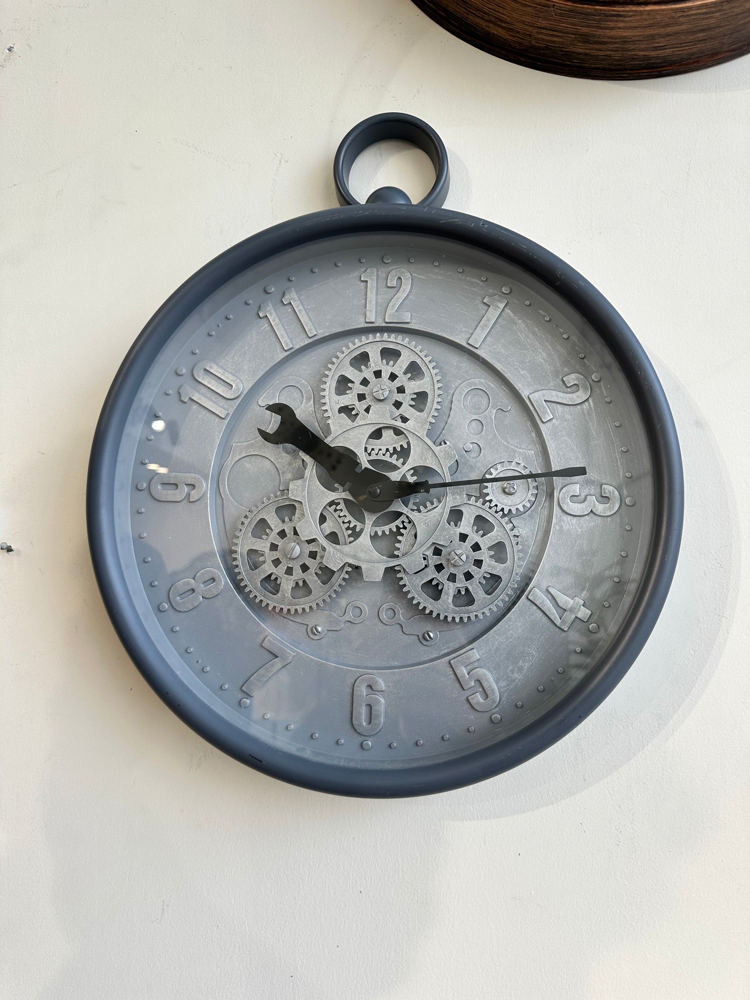 Mechanical Wall Clock 15 – Wood Action