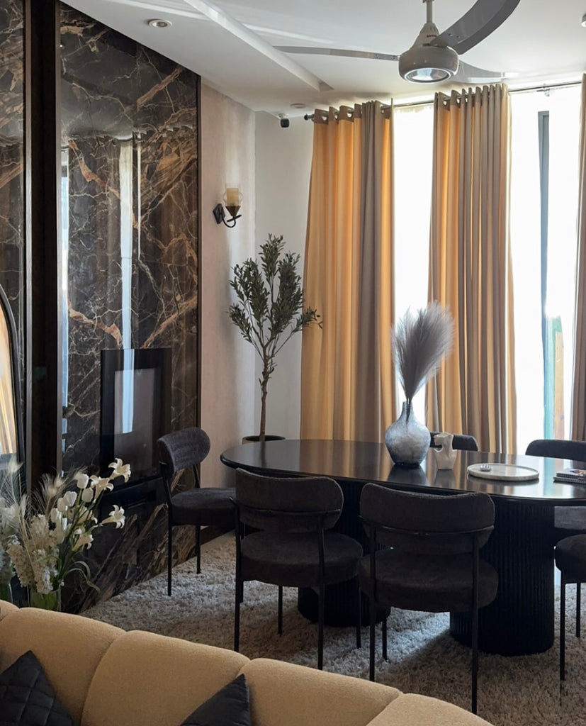 Frank Luxe Dining Table – Wood Action