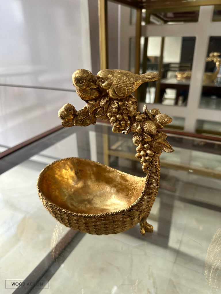Bird basket half – Wood Action
