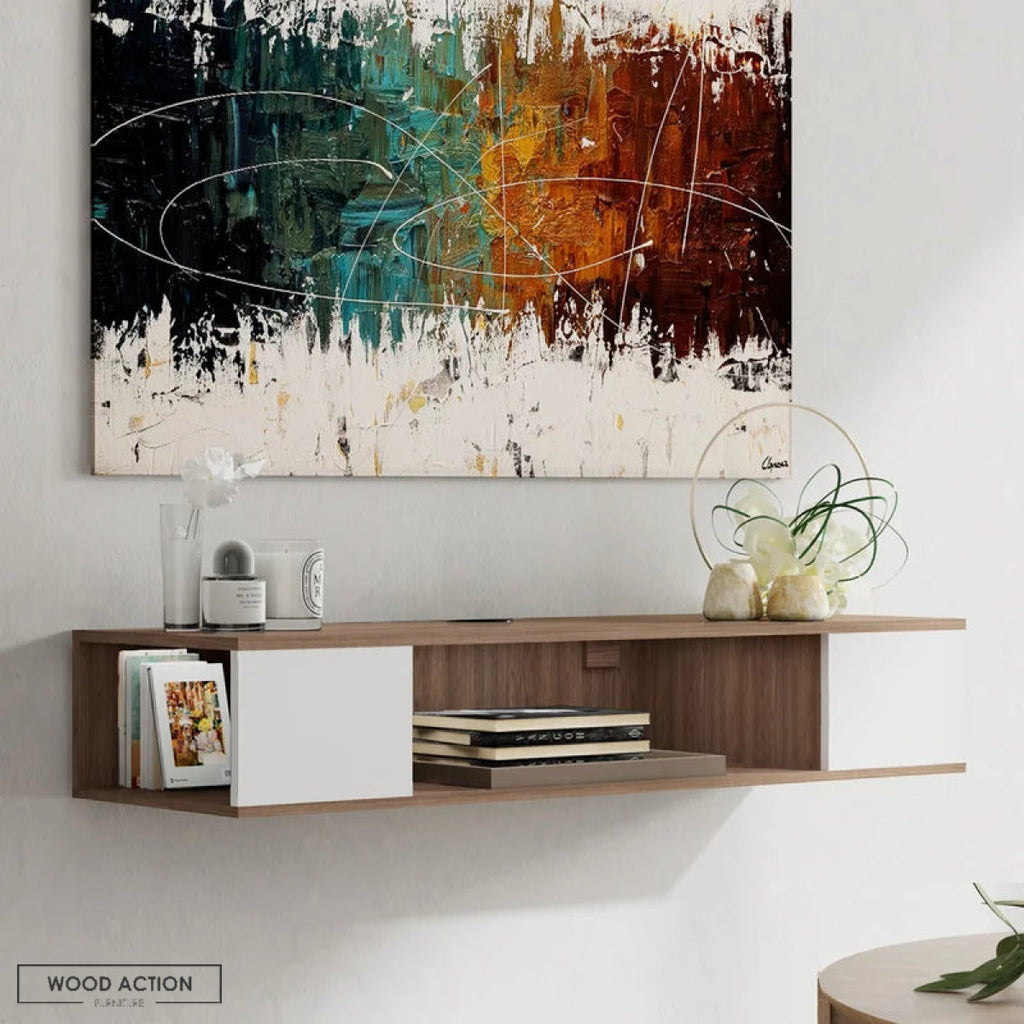 Dani LCD Console – Wood Action