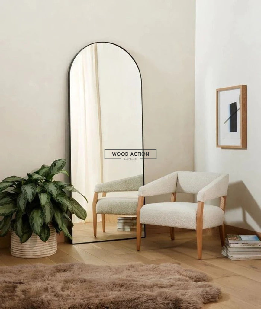 Giulia standing Mirror 6 by 2.5 ft – Wood Action