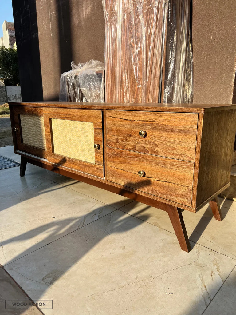 Jane LCD Console – Wood Action