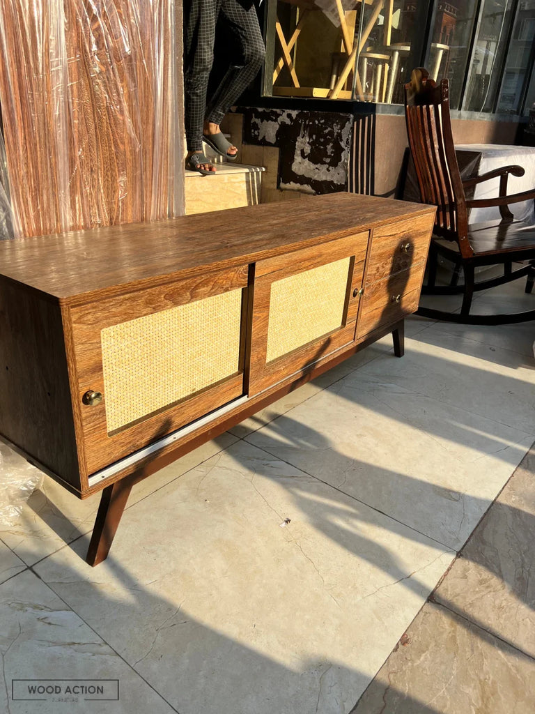 Jane LCD Console – Wood Action