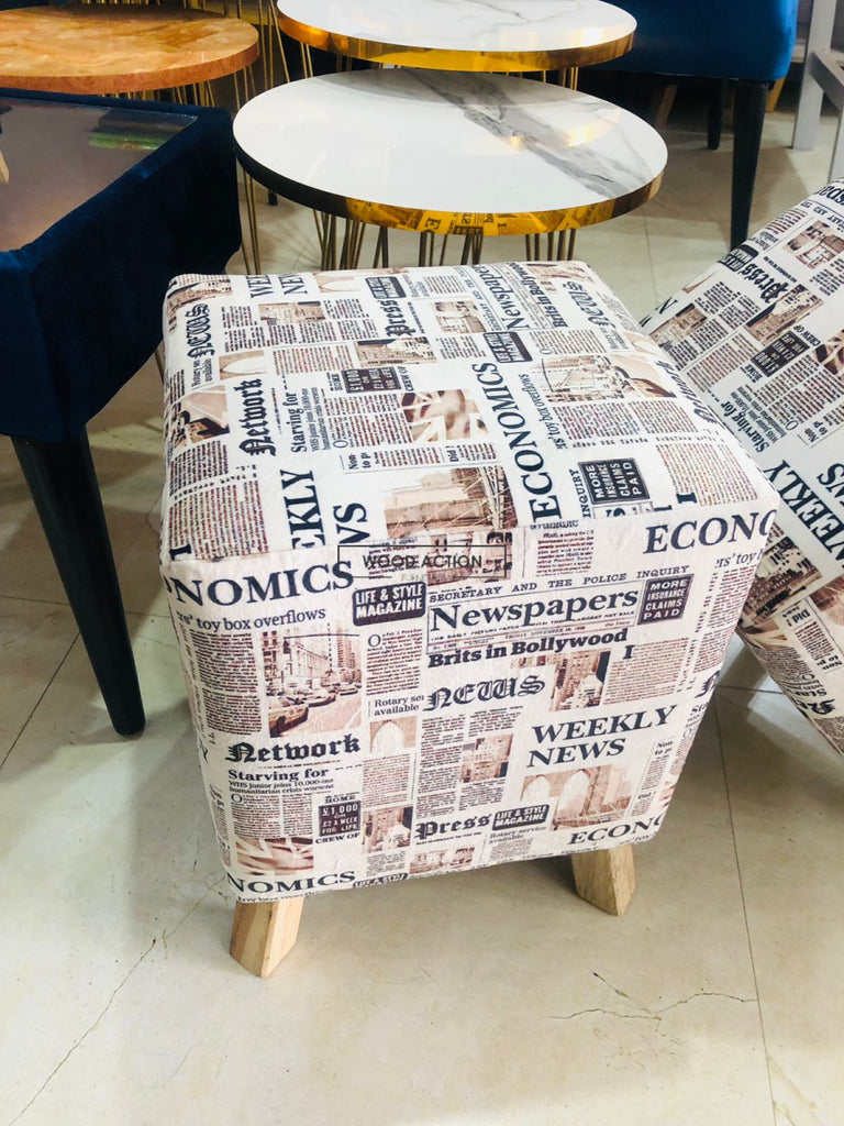 Newspaper Stools 001 – Wood Action