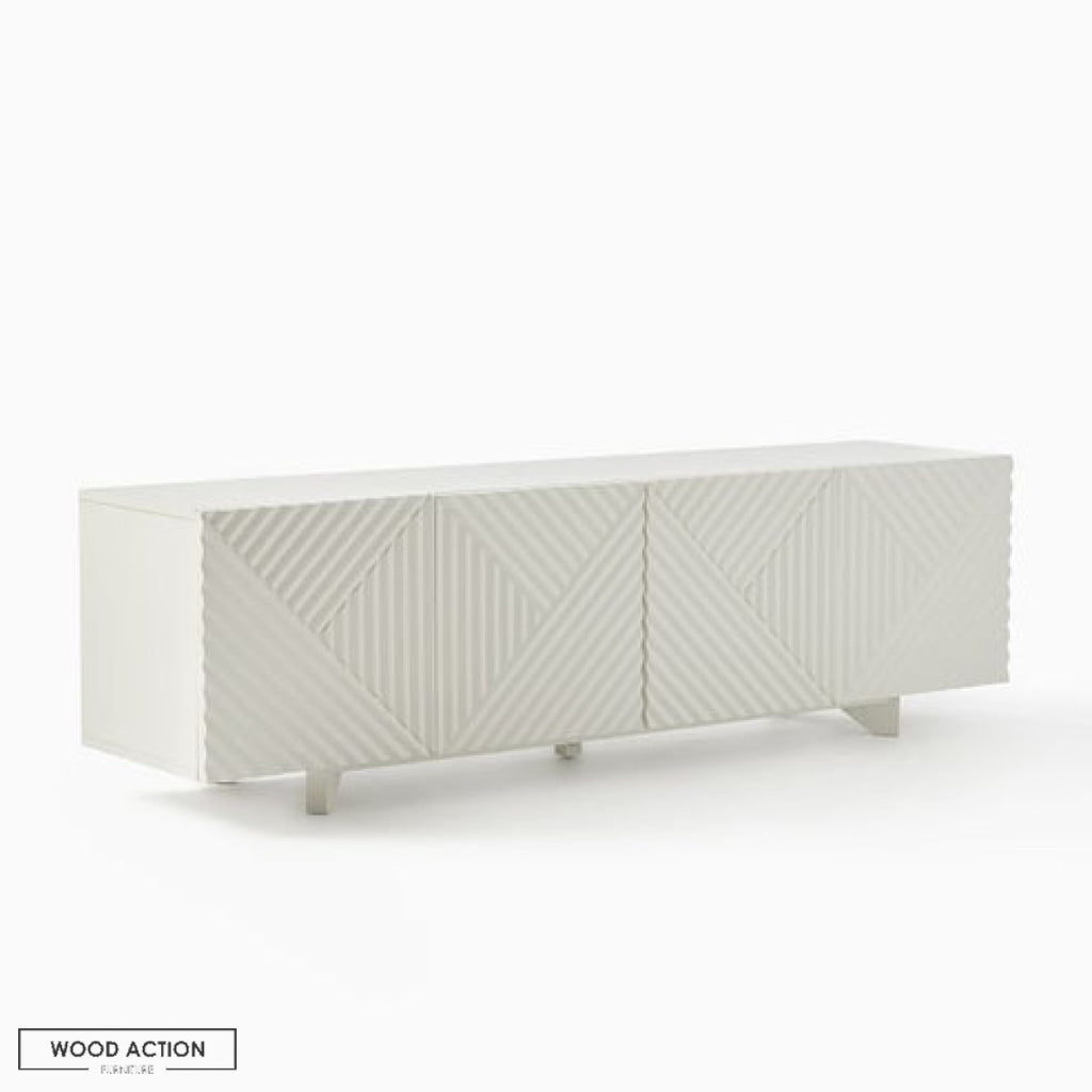 Nicholas Lcd Console Wood Action