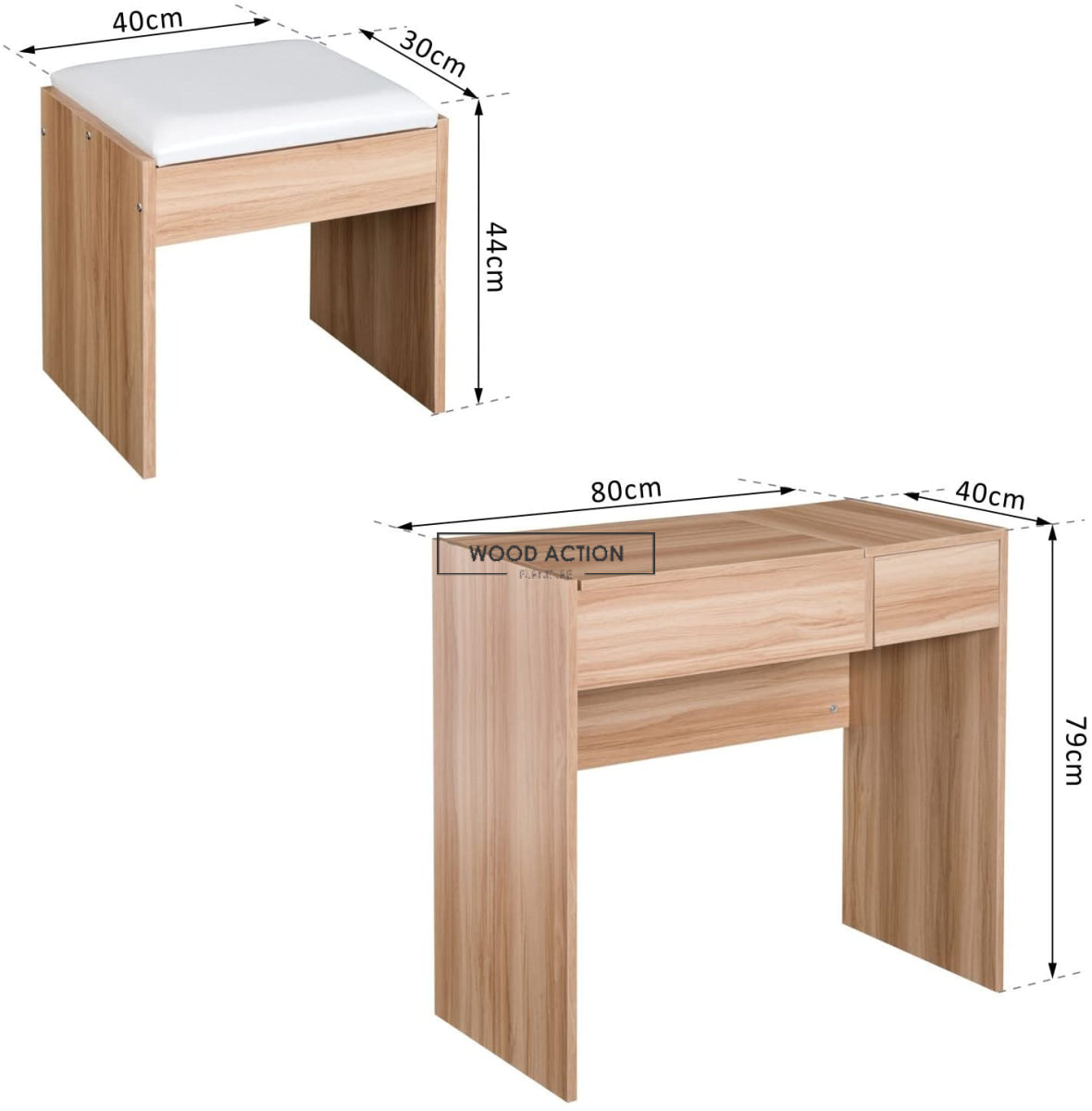 Trinity study Table – Wood Action